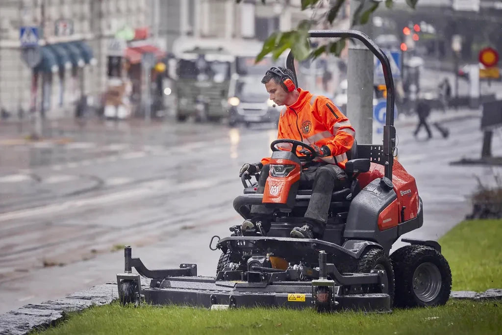 Husqvarna Commercial Front Mount Riders – Power Tractor Repair